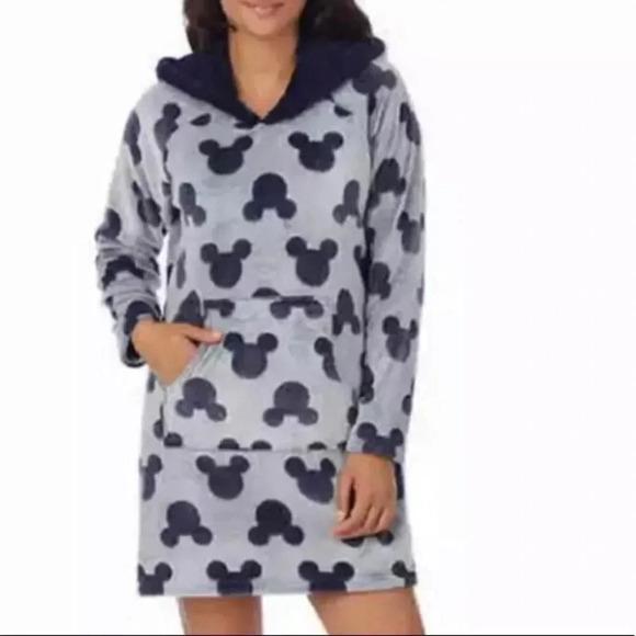 Disney | Intimates & Sleepwear | Disney Mickey Mouseladiesdark Blue ...